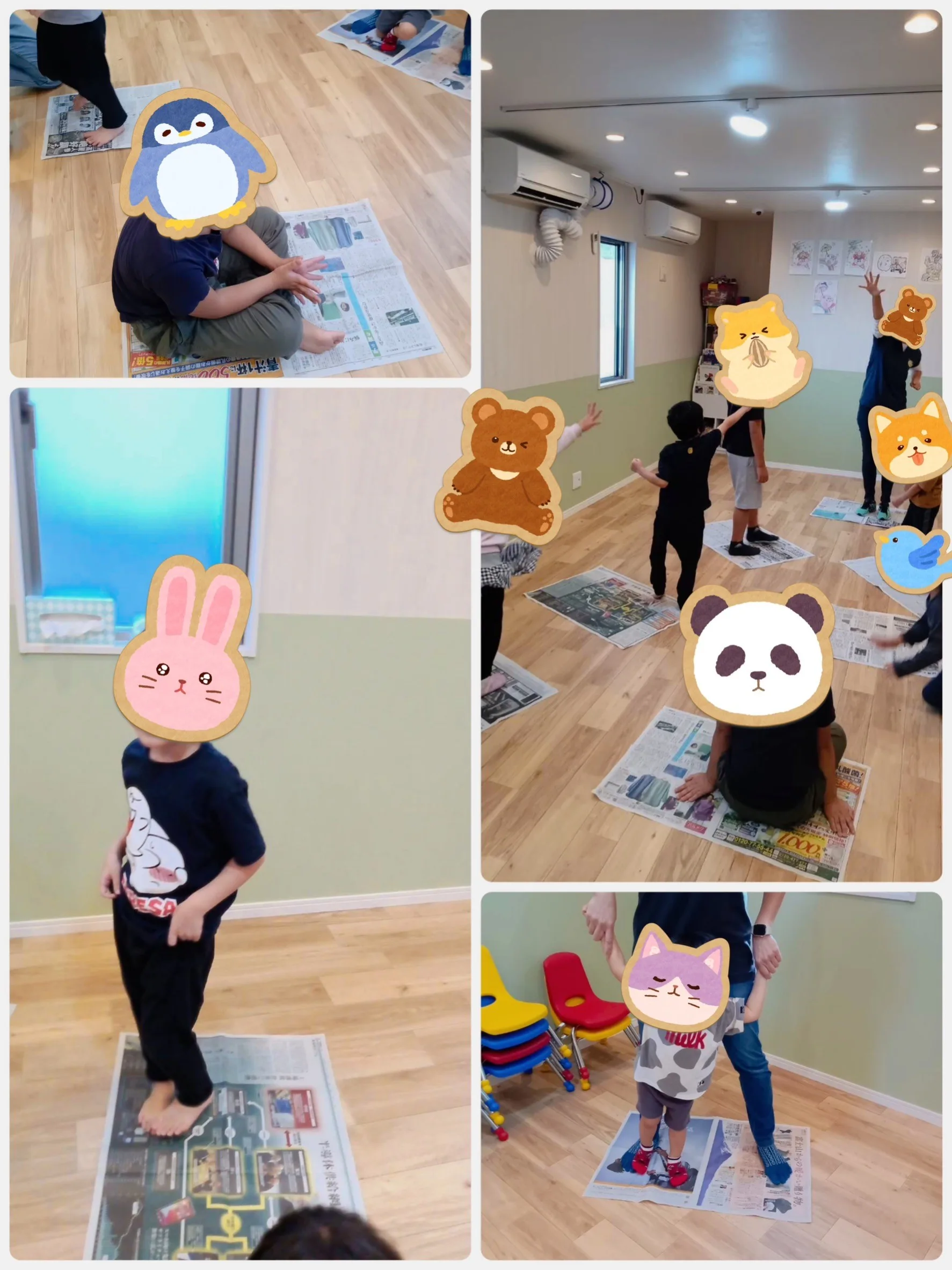 さあ、バランス勝負！！！ | Apple Junior（児童発達支援・放課後等デイサービス）